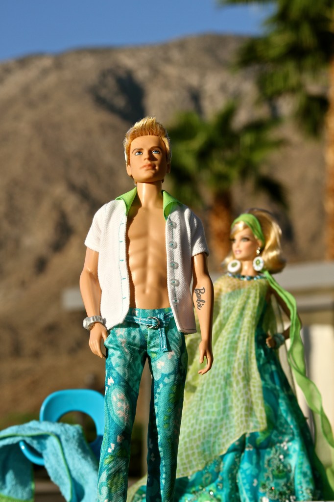 OOAK ‘PS… I love you Barbie and Ken Dolls’ for the Barbie Does Palm ...
