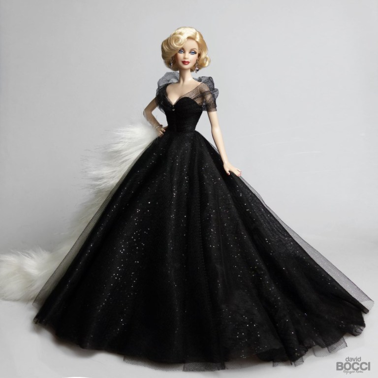 Barbie OOAK Marilyn Monroe de David Bocci | Una vitrina llena de ...